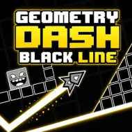 Geometry Dash Black Line - Play Online On Geo Dash